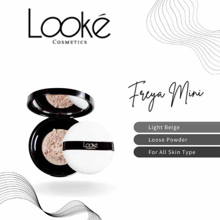 LOOKE Holy Smooth & Blur Loose Powder FREYA Mini 7 Gr - Looke Bedak ...