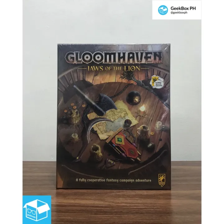 )o*Gloomhaven: Jaws of the Lion (With Comic Book) | Lazada PH