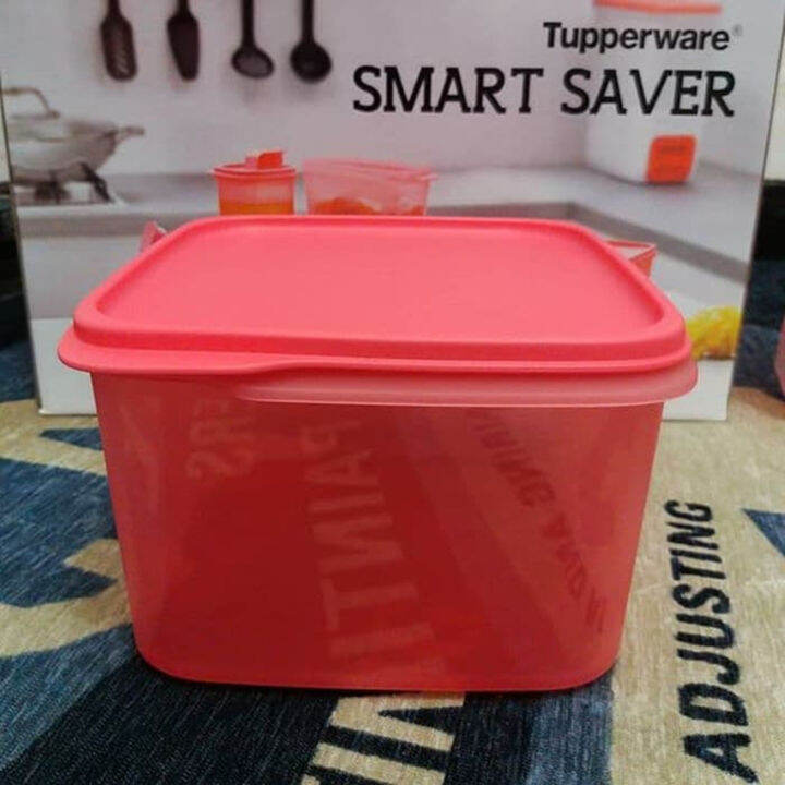 Tupperware Smart Saver Square II 2.5L (1 unit) | Lazada