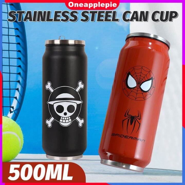 Ready Stock 500ML Creative Stainless Steel Thermos Cup Coca-Cola Pepsi ...