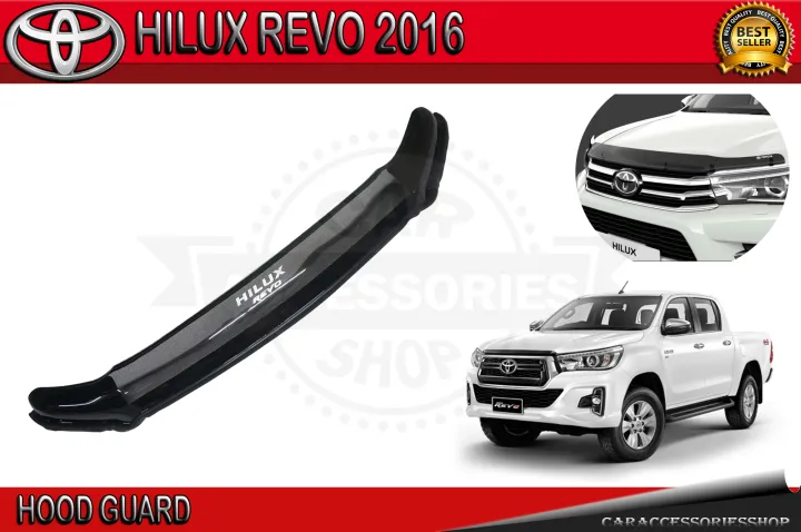 TOYOTA HILUX REVO 2016 - 2019 MODEL HOOD GUARD PROTECTOR BLACK NET TYPE ...