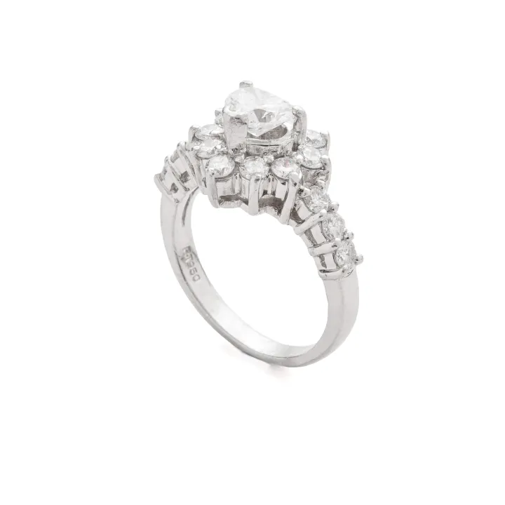 Ocampo's Fine Jewellery Platinum Diamond Kayla Ladies Rings (IZ ...