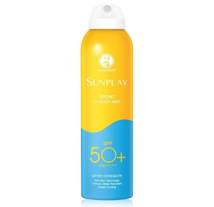 SUNPLAY Sport UV Sunscreen SPF50/PA++ Body Spray ซันเพลย์ สปอร์ต ยูวี ...