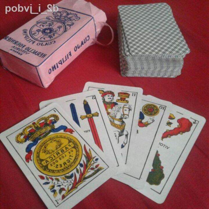 sale ORIGINAL SAKLA CARDS / CUAJO FILIPINO (WATERPROOF COATED) HANDMADE ...
