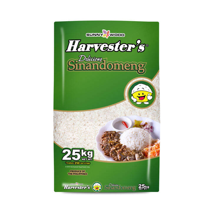 HARVESTERS SPECIAL SINANDOMENG RICE 25KG | Lazada PH
