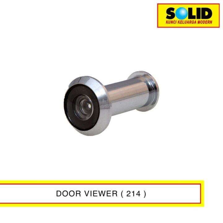 SOLID Lubang Intip Pintu / Door Viewer SOLID 214 | Lazada Indonesia