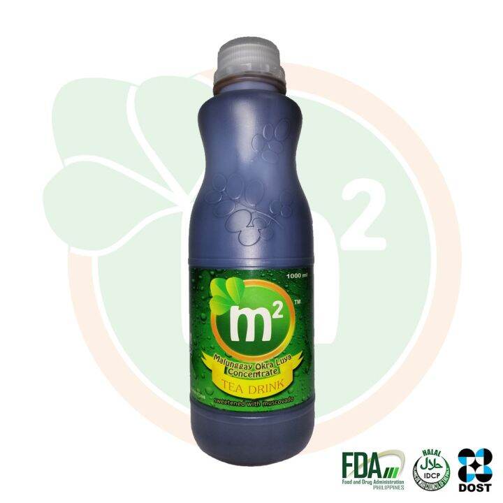 ♕Expiry January 2024 M2 Malunggay Okra Luya Tea Drink Concentrated ...