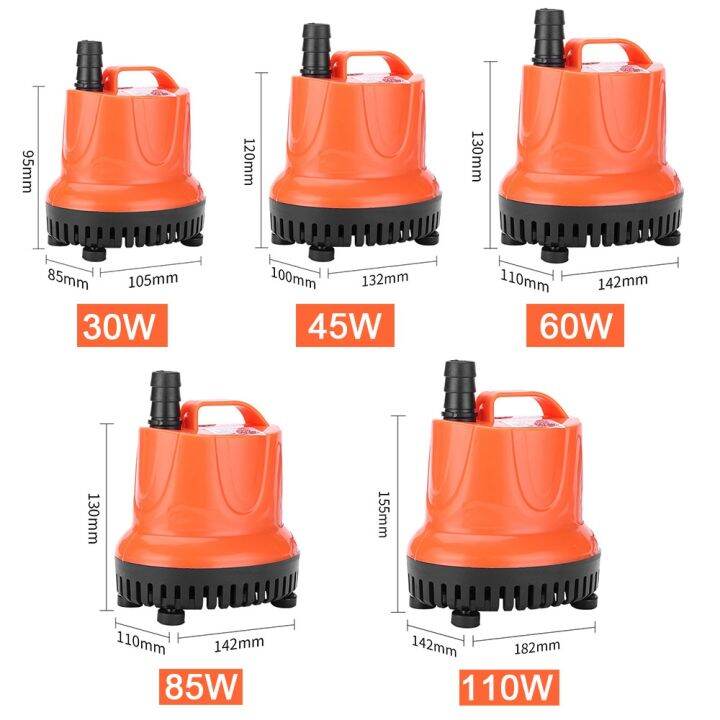 Silent Submersible Pump Aquarium Small Submersible Water Pumps - Fish ...