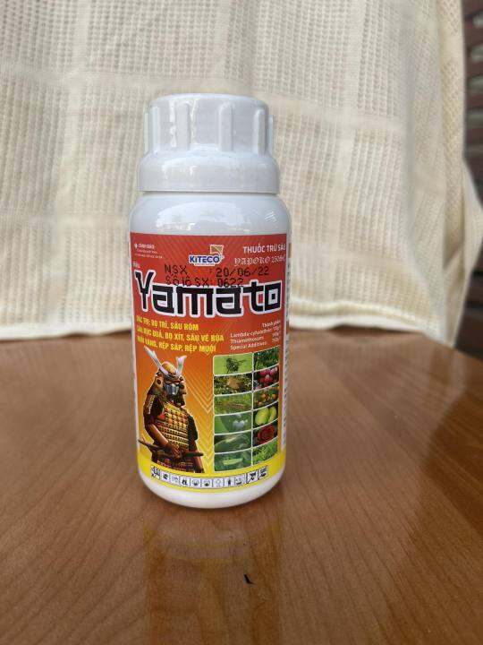 Thuốc trừ sâu hiệu YAMATO 250SC chai 200ml trừ sâu vẽ bùa, ruồi vàng ...