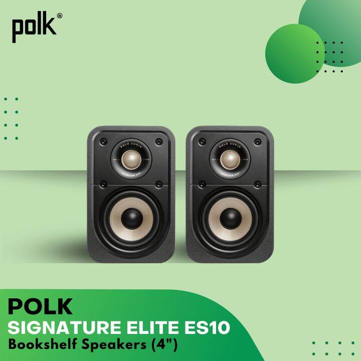 Polk Audio Signature Elite Series ES10 bookshelf/ surround speakers ...