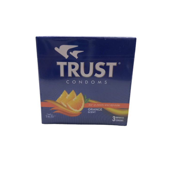 Trust Condom Orange Scent 3's | Lazada PH