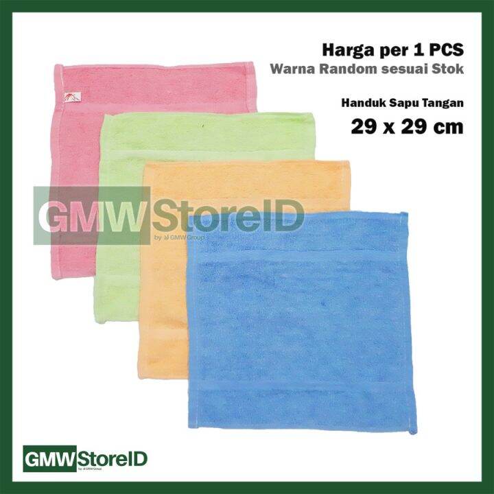 W398 Sapu Tangan Handuk Ukuran Kecil Tipe H13 - Towel Polos Murah ...