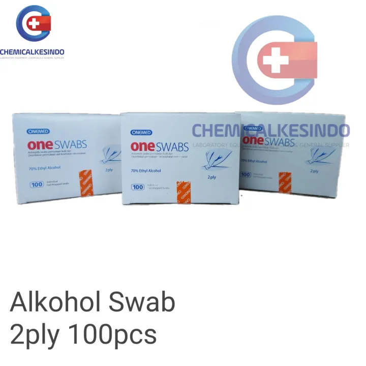 One Swab Alkohol Swab One Med | Lazada Indonesia