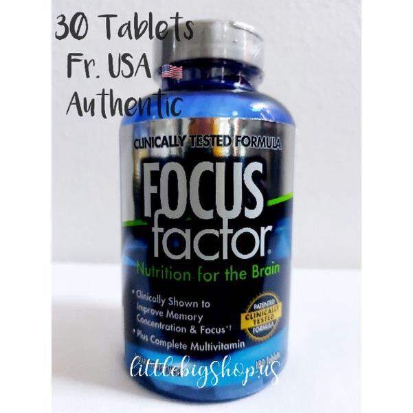FOCUS FACTOR Nutrition For The Brain 30 TABLETS | Lazada PH