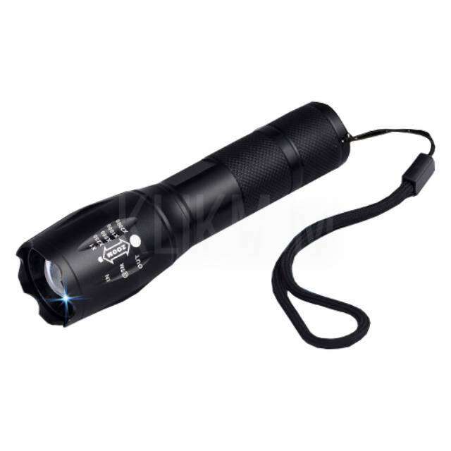 SENTER BesI ZOOM POLICE SWAT LED T6 1 BATERAI | Lazada Indonesia