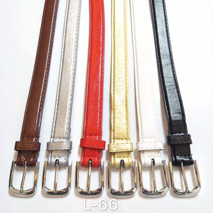 Belt #L-66 Korean Fashion Women ladies girl Belts Leather Metal Buckle ...
