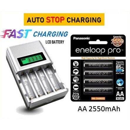 Panasonic eneloop pro AAAAA battery + Charger AA AAA for eneloop pro ...
