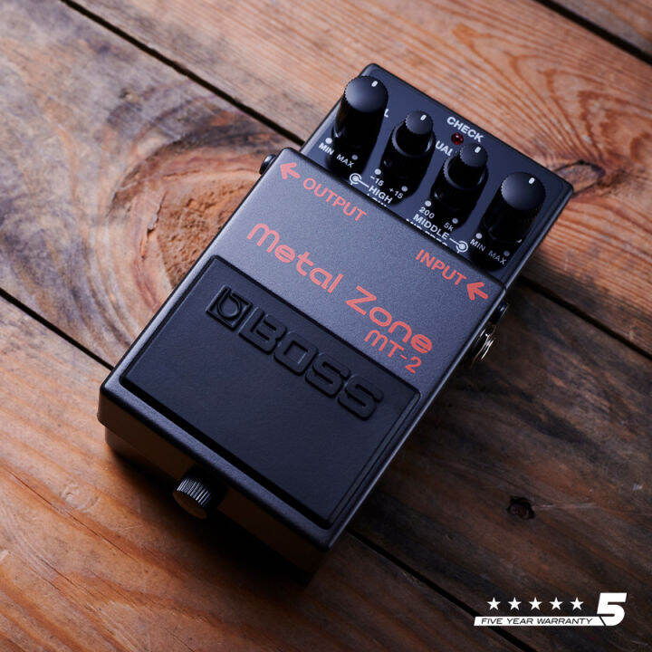 BOSS Stompbox MT-2 Metal Zone Pedal Efek Gitar Distortion | Lazada ...