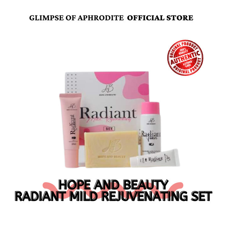 Hope and Beauty Radiant Mild Rejuvenating Set | Lazada PH