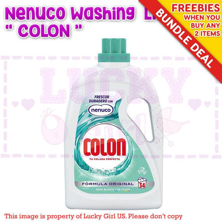 Nenuco "Colon" Laundry Detergent, suitable for White and Colored ...
