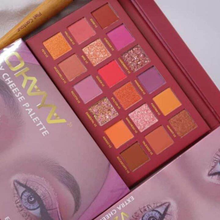 OKAYA EYESHADOW CHEESE PALETTE V2 | Lazada