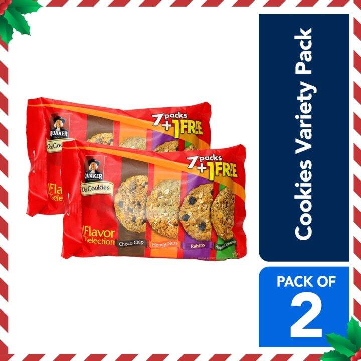 Quaker Cookies Variety Pack (Bundle of 2) cate | Lazada PH
