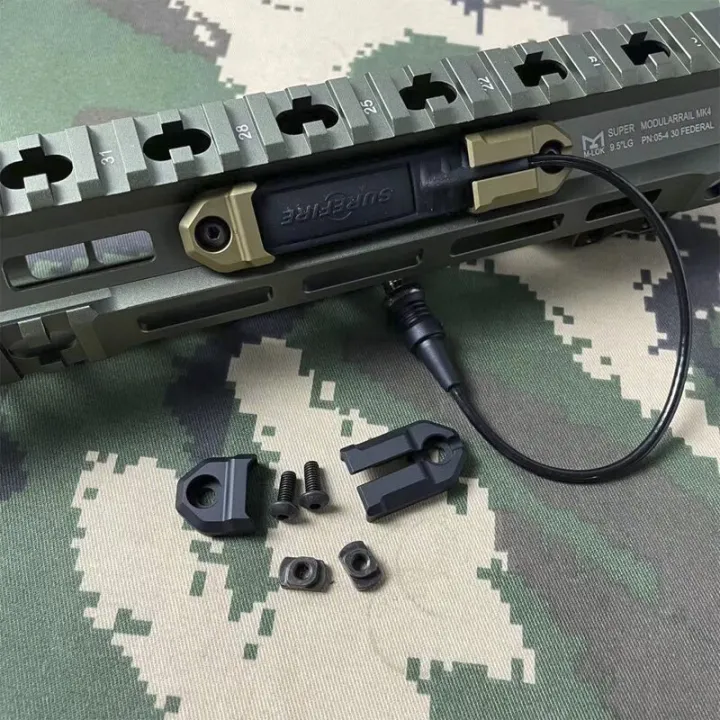 Tactical Surefir M600 M300 DBAL Remote Switch Plates Pressure Switch ...
