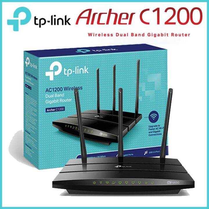 TP-LINK Archer AC1750 C7 C1200 1200Mbps Gigabit Router | Lazada PH