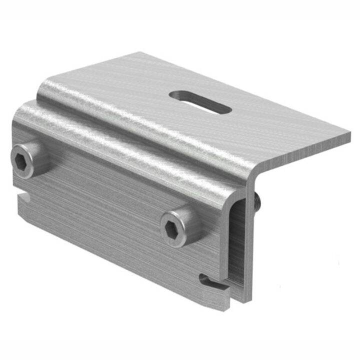 1Set Upright Locking Edge Solar PV Roof Hooks Photovoltaic Racking ...