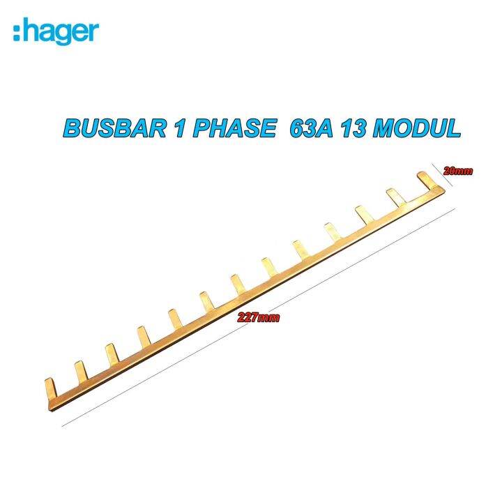 Busbar Sisir MCB 1Phase 13 Pin HAGER | Lazada Indonesia