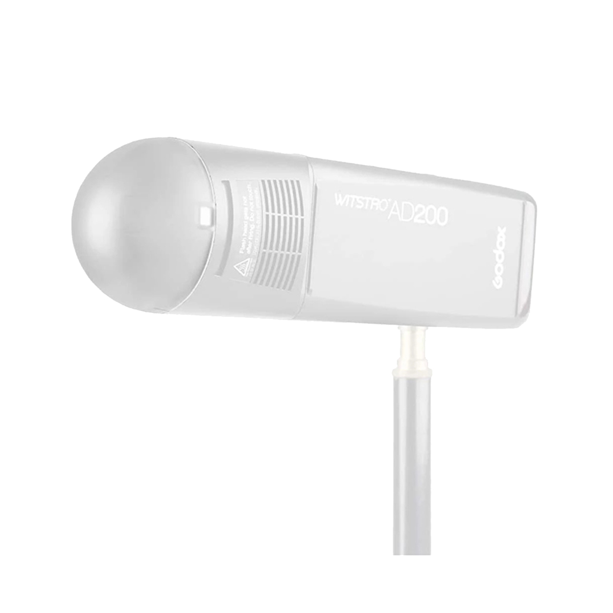 AK-R11 Dome Diffuser Compatible for Godox H200R Round Flash Head Godox ...