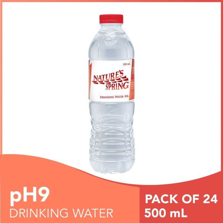 Nature's Spring pH9 Drinking Water 500 mL | Lazada PH