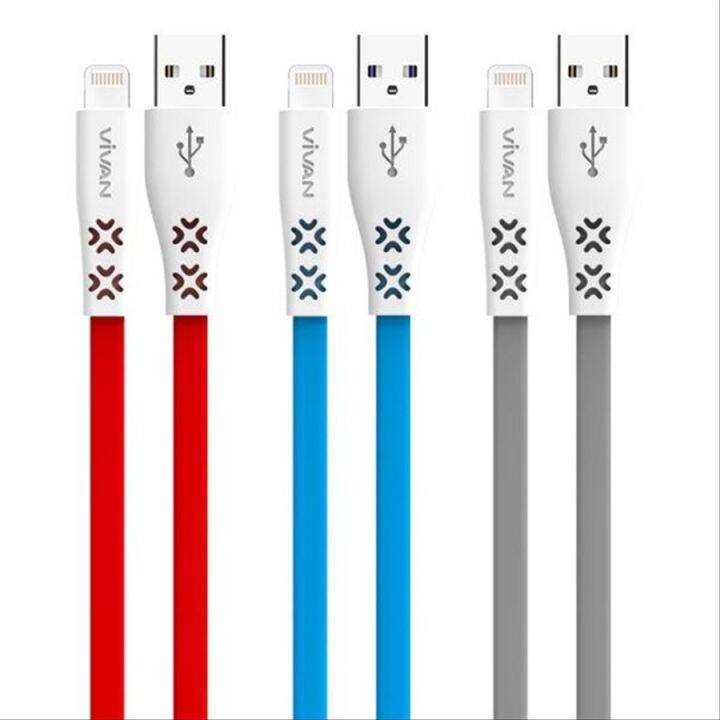 Kabel Data USB Vivan Fast Charging ORIGINAL Mini Tube Tipe C dan Iphone ...