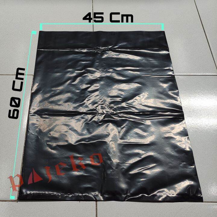 Kantong Plastik Sampah PE 45 X 60 Cm / Kantong Plastik Sampah Hitam 45 x 60 Cm | Lazada Indonesia