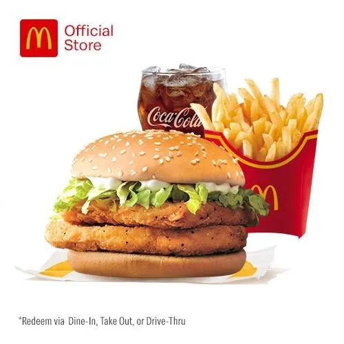 McDonald’s Double McChicken Large Meal (Voucher) | Lazada PH