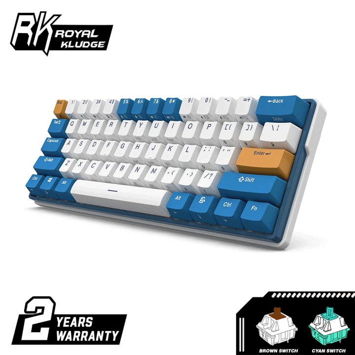 Royal Kludge RK61 Plus Tri Mode RGB 61 Keys Hot Swappable Mechanical Keyboard | Lazada PH