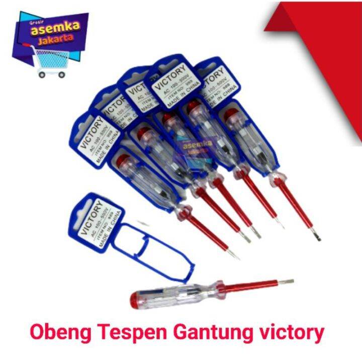 Obeng Tespen isi 6pcs Obeng tes Listrik Grosir | Lazada Indonesia