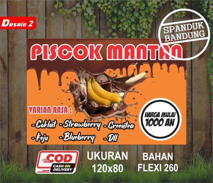spanduk es coklat / banner es coklat / cetak spanduk jambu cristal ...