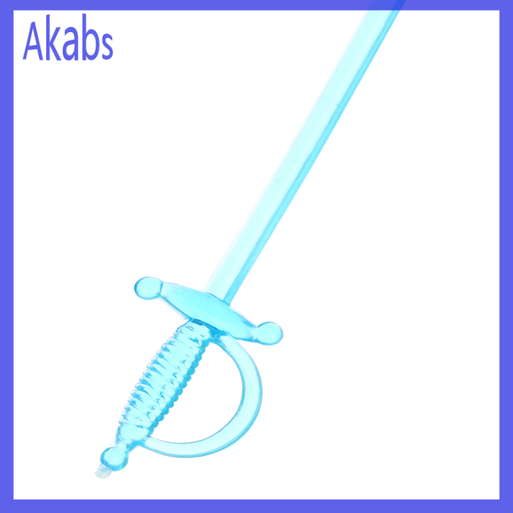 Akabs Food Grade Disposable Plastic Fruit Fork Cake Fruit Toothpick ...