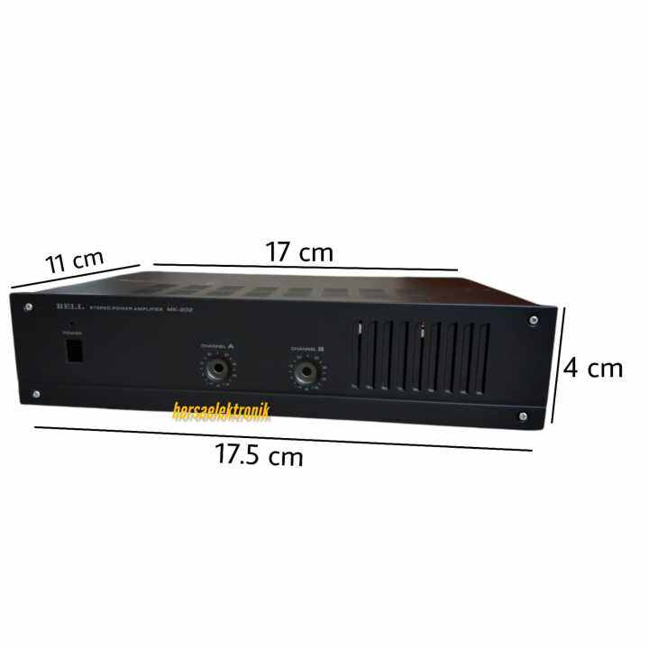 box power amplifier MK 202 Bell box power ampli MK 202 Bell | Lazada ...