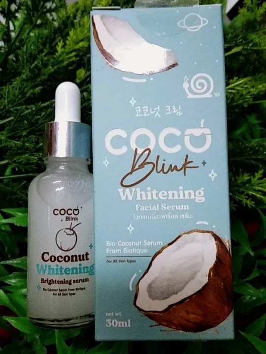 COCO BLINK Whitening Facial Serum โกโก้ บลิ้ง ไวเทนนิ่ง เซรั่ม ขนาด 30Ml | Lazada.co.th
