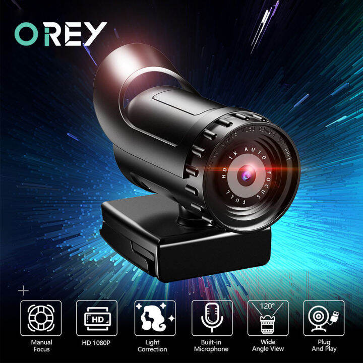 Webcam 4K 2K 1080P Full HD Web Camera With Microphone USB Web Cam For ...