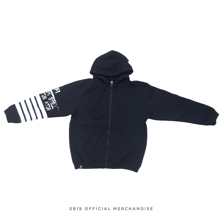 SB19 OFFICIAL DRIP ZIP ZIPPER HOODIE (BLACK) | Lazada PH