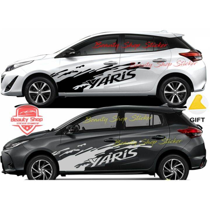 PROMO SPECIAL STICKER YARIS STIKER MOBIL ALL NEW TOYOTA YARIS / YARIS ...