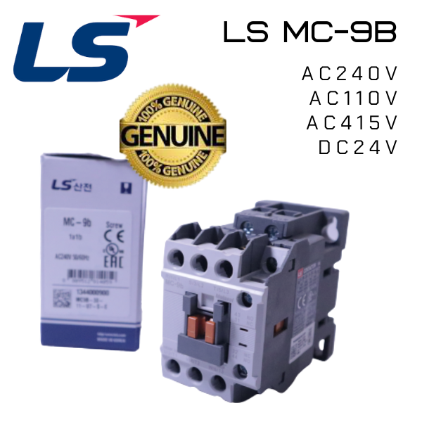 LS ( MC-9b ) 1a1b Metasol Magnetic Contactor 3Pole AC240V | Lazada