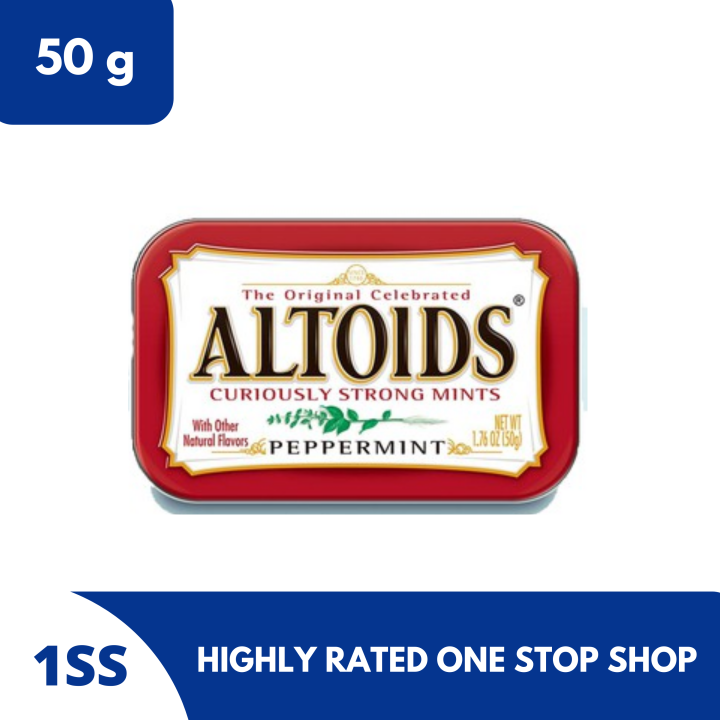 Altoids Curiously Strong Mints Peppermint, 50g | Lazada PH