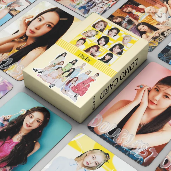 55pcs/box Kep1er Photocards 2022 DOUBLAST LOMO Card Album Postcard | Lazada PH