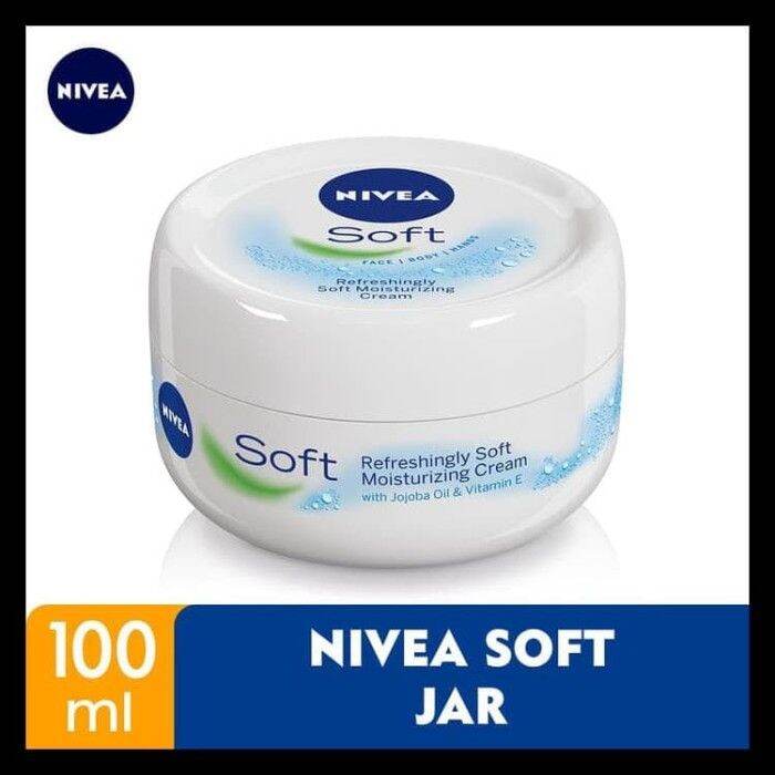 Nivea Soft Jar 100ml ( Nivea Soft Creme Jar ) | Lazada Indonesia