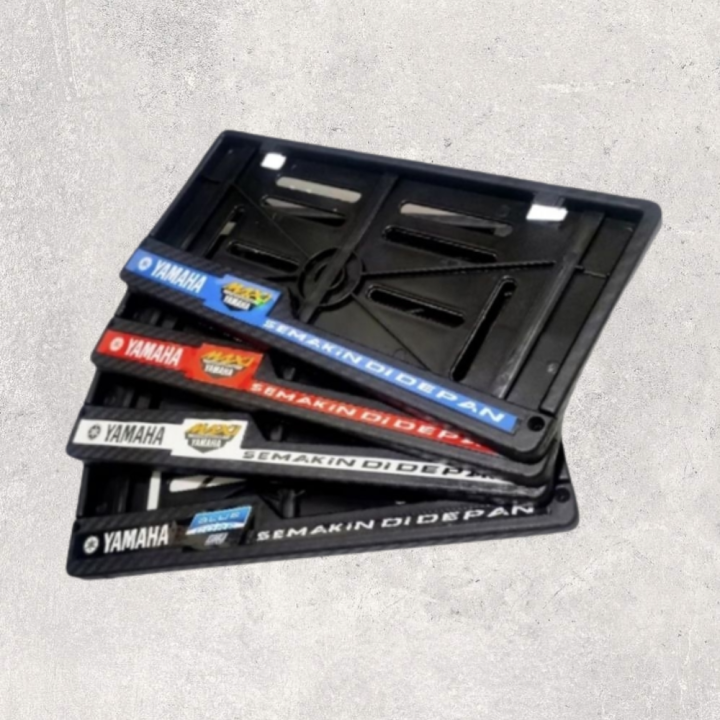 Cover Plat Nomor Motor Yamaha Sepasang Model Original | Lazada Indonesia