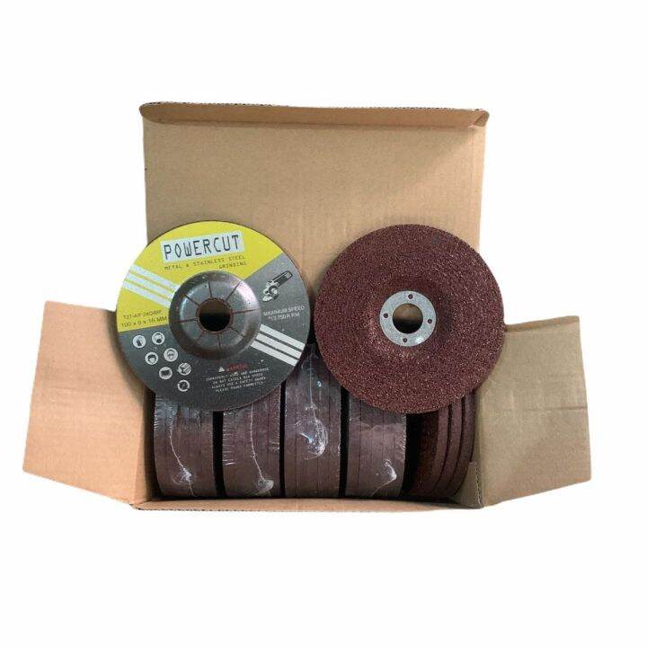 [25 BUAH] MATA ASAH TEBAL 4 INCH MEREK POWERCUT TAJAM BERKUALITAS ...